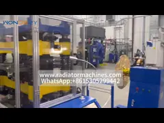 Aluminum Plain Fin Reciprocating Fin Stamping Machine