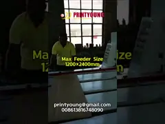 PRY-2400 Semi-automatic Chain Feeder Paper Cardboard Slotting Machine