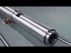 엑스트루션 및 유니폼 플라스틱화를 위한 좋은 재료 호환성 PP 파이프에 대한 고정도 오거 나사