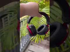 중국 노이즈 캔슬링 무선 오버 에어 게임 헤드셋 2.4G 7.1CH PS4 PC Xbox One PS5 판매용