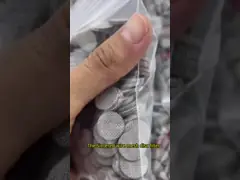 China Sintered Wire Mesh Discs Filter 1-5mm 1-300 Micron for sale
