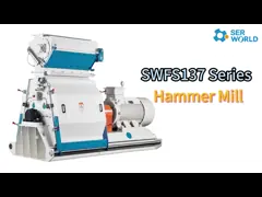 China Grain Corn Maize Hammer Mill Machine 70-90t/H Capacity For Feed Mill Plant for sale