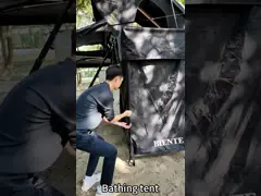China Multi Function Easy Install Overland Shower Awning Portable Shower Tent for sale