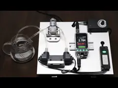 중국 TM605P 식품 및 음료 산업용 초음파 흐름계 2.4 320*240 IPS LCD 디스플레이 및 Modbus RS485 통신 판매용