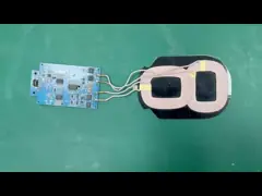 China 10W PCBA 2Coils Qi Wireless Charging Coil Charging Receiver Module for sale