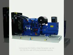 Perkins Diesel Generator Set 144kW/180kVA with ATS and Controller Options