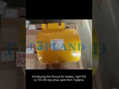 SHROUD,AIR ISOLATOR, RIGHT PS2-750A Ps Top Drive Parts