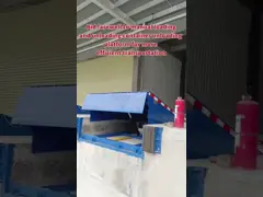Veiligheid 10T Truck Dock Equipment Factory Warehouse Dock Leveler