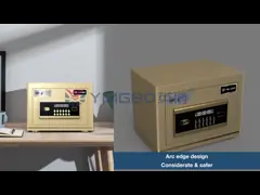 YB-N7-25-office safe box -gold electronic lock