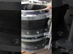China Stainless Steel Flange Rubber Expansion Joint For Industrial Piping Systems For Stainless Steel Flange Rubber Expansion Joint for sale