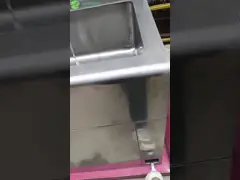 Lavabo medico in acciaio inossidabile con rubinetto a mani libere