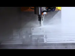 Aviation grade aluminum alloy hydraulic manifold Multi-channel integrated design Construction machinery high-pressure power system