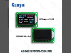 China VA LCD Module COB LCM AIP31621E Driver White Backlight UPS LCD Display for sale