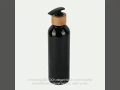 China Black Round Shoulder PET Cosmetic Bottle 100ml 120ml 150ml 180ml 200ml 250ml 300ml for sale