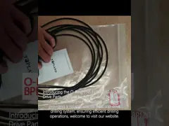 China Black Rubber O Ring and Oil Seal Ring for BPM Top Drive Parts in Drilling Equipment for sale