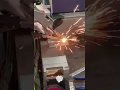 China Handheld Single Motor Laser Welding Machine with Four Laser Welding Modes for sale