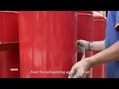 Sistema de supressão de incêndio por inundação fechada FM200 4.2MPa