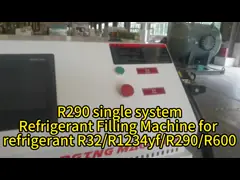 R410A 単一充填システム 自動AC復元充電機 給水器用