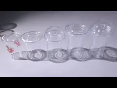 China Takeaway Disposable 8oz 9oz 10oz 12oz 16oz 20oz 24oz Branded Logo Custom Printed Clear Plastic PET Cups for sale