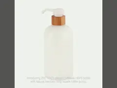 중국 재충전 가능한 피침형 HDPE 화장품 로션 병 200ml 250ml 300ml 500ml 7oz 8oz 10oz 16oz 판매용