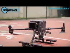 Tether the drone lighting system