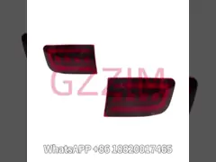 LED Bumper Light Rear Fog Lamp Brake Light Dynamic Turn Signal Reflector For Prado