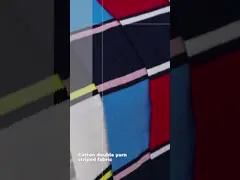 China Yarn-Dyed Cotton Double Knit Fabric 220-230g, 145/167cm Width for Long Sleeved Shirts for sale