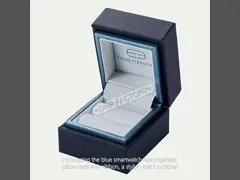 China Luxury Watch Cardboard Box Watch Display Box With Leatherette Paper for sale