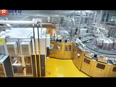 China Carbonated Beverage Production Line 48000BPH Blowing Filling And Capping Production Line + Secondary Packaging Production Line for sale