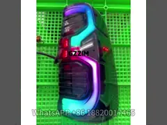 Toyota Hilux Vigo 2005-2014 Sequential Chasing RGB Flexible Led Tail Light