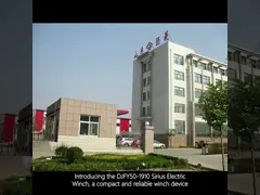 China Remote Control Siemens Electric Motor Winch Model DJFY-50*19/10 Series 0.5t-65t for sale