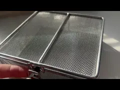 China SS201 304 316 Surgical Instrument Tray For Cleaning Sterilizing for sale