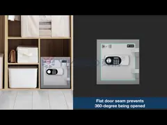 China Dual Alarm Fireproof Safe Box Digital Lock House Safes Fireproof YB/FH-42 for sale