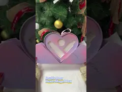 Schönheitsmake-up-Abonnement-Boxen Herzförmige Verpackung