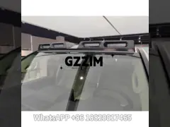 China Toyota Land Cruiser LC300 2021 2022 2023 2024 Car Top Roof Led Drl Light Bar, Gloss Black, HIGH QUALITY for sale