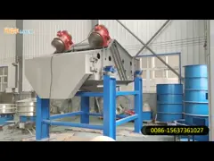 1500*3000mm Rectangular Linear Vibrating Screen For Sugar