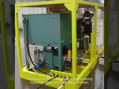 Well Casing Pressure Testing Equipment Oil Field BOP Test Pump Hydro Tester