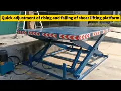 China 4 Tons Stationary Scissor Lift Table 5m High Scissor Lift Workbench for sale