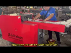 800F 20mm Screen Waste Cloth Shredding