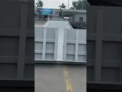 China 1m High Guardrail Mobile Dock Ramp Loading Dock Ramps For Forklift for sale