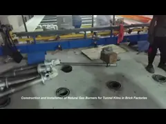 Maschine zur Herstellung von Lehmsteinen aus Erdgas