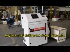 Fully Automatic Refrigerant Charging Machine Single System R134a R600 Filling Machine