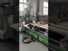 China Lock Groove Hinge Moulding Wood Door Carving Machine for sale