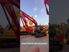 내셔널 히타치 200-3G 중고 발굴기 110KW 전력 및 1120 작업 시간