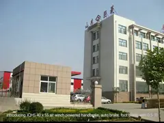 China JQHS-40×55 Air Driven Winch Powered By Hand Brake / Auto Brake / Foot Brake for sale