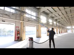 20FT Telescopic Carbon Fibre Gutter Pole For Exhaust Vents , 20 Foot Gutter Vac Pole Matte Black