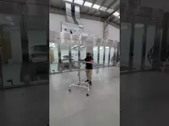 China 380V Industrial Automotive Paint Booth Mobile Auto Paint Booth With LED Lights for sale
