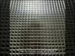 stainless steel welded mesh for construction industry security fence