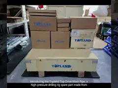 Washpipe Varco Top Drive Parts Flushing Pipe High Press Drilling Rig Spare Parts