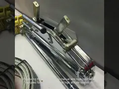 800kg 1600kg Wire Rope Winch Tirfor Hand Wrenching Tackle Block Tirfor Griphoist